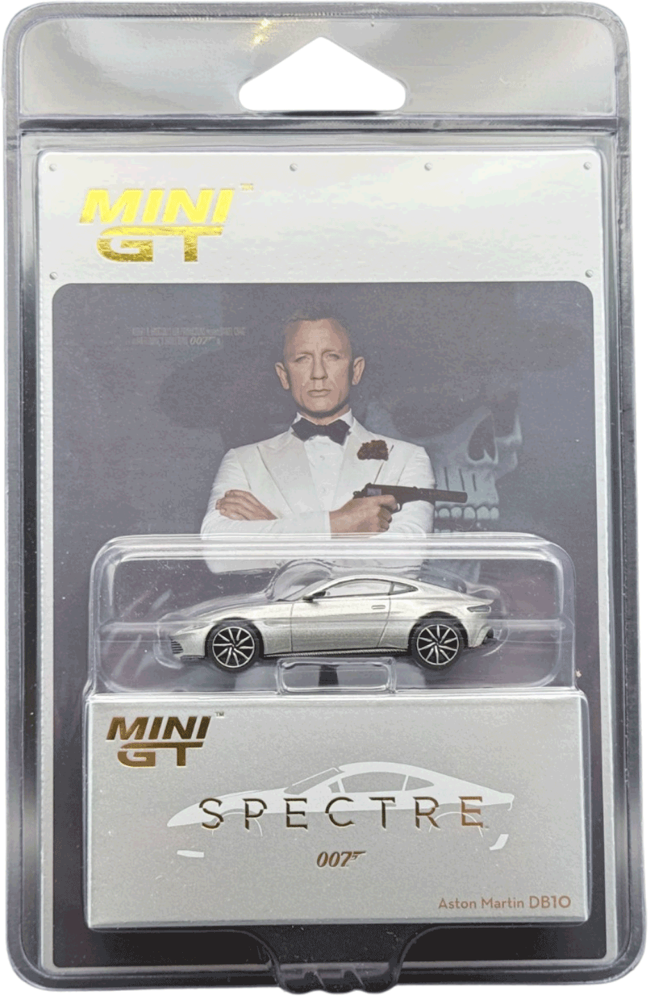 Mini GT #910-007E - Aston Martin DB10 *Spectre* English Blister Packag ...